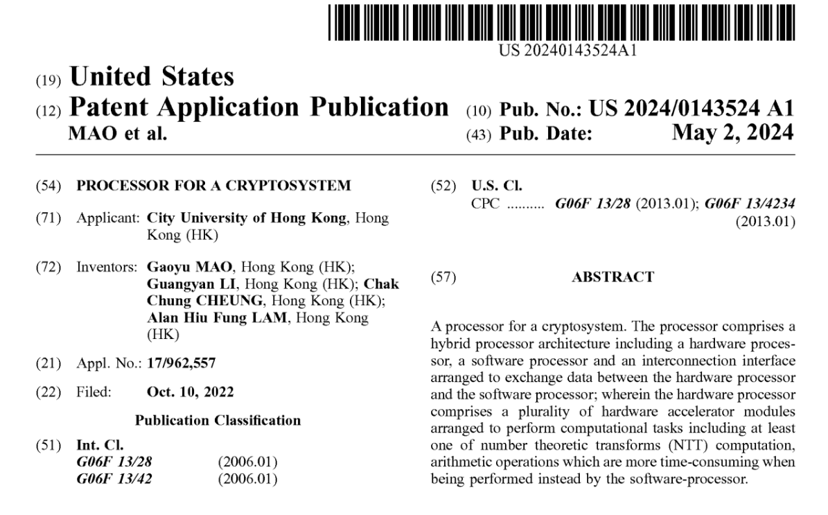 Gary and Gavin have successfully filled and granted a US patent | CALAS
